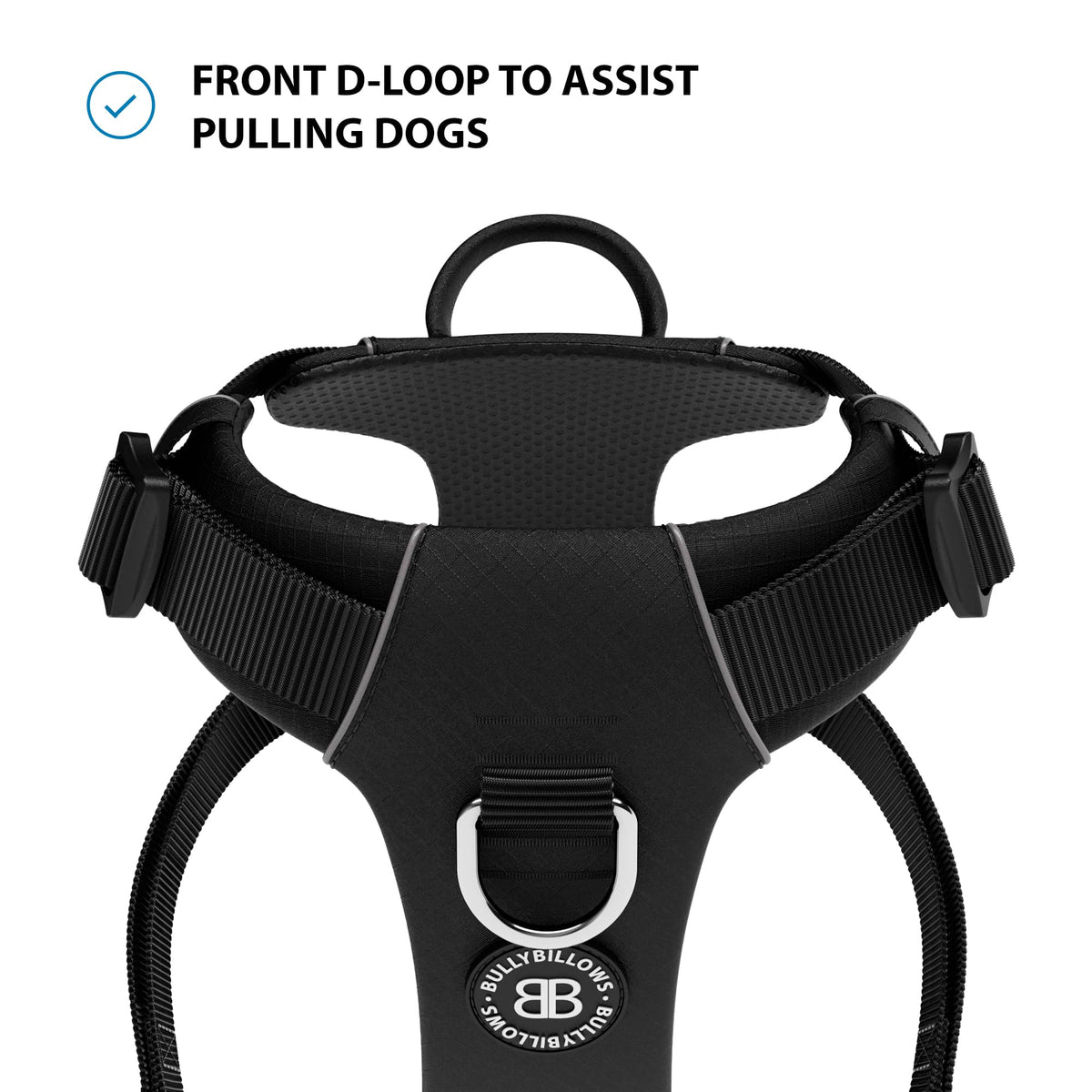 Air Harness | Anti-Pull & With Handle - Black – BullyBillows