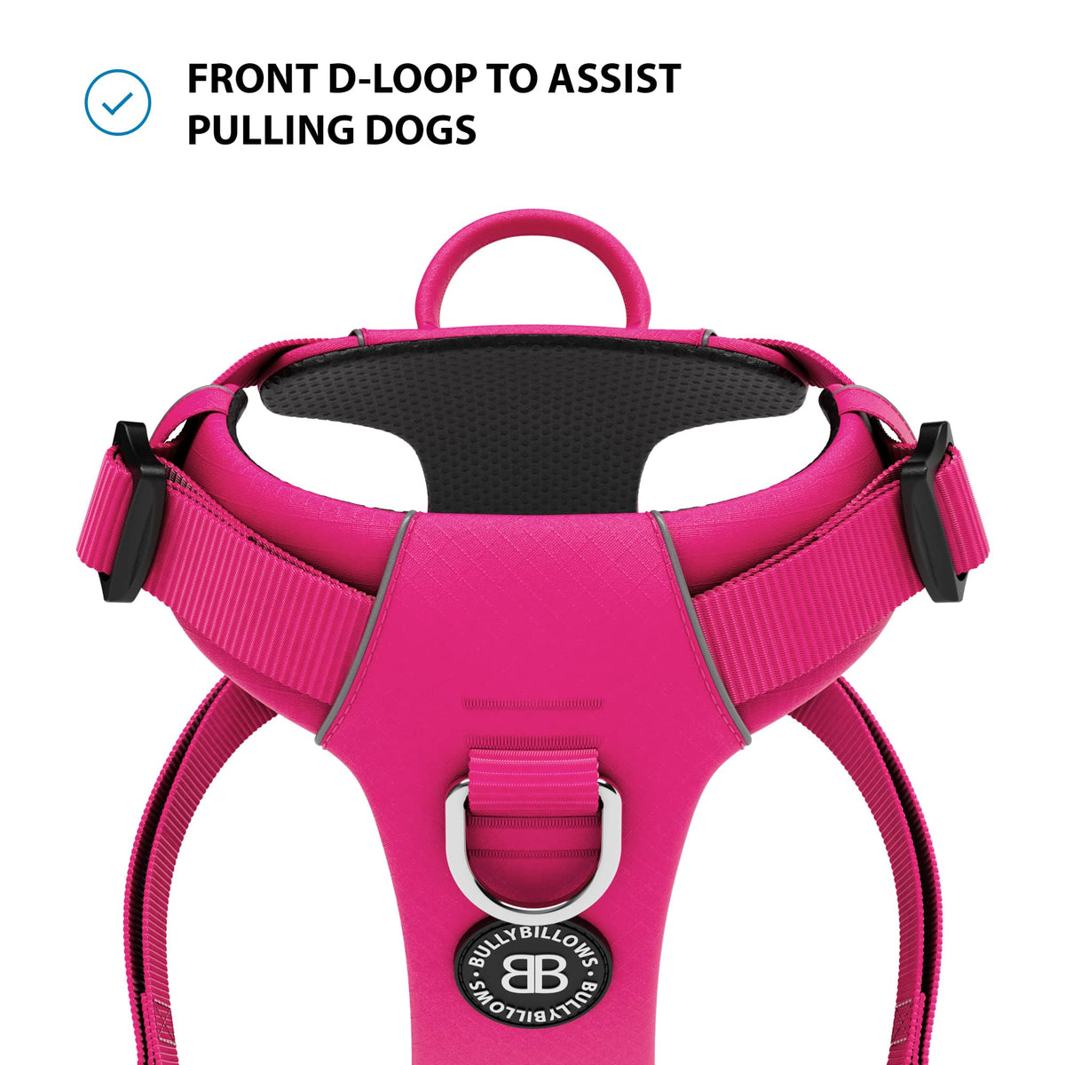 Air Harness | Anti-Pull & With Handle - Carminerose – BullyBillows