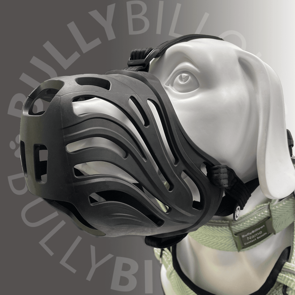 Flexible Cage Muzzle - TPE Material - Legal Requirement | S-XL Breeds – BullyBillows