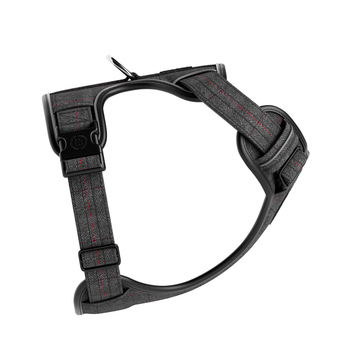 Premium Comfort Herringbone Harness | Non Restrictive - Stone Grey ...