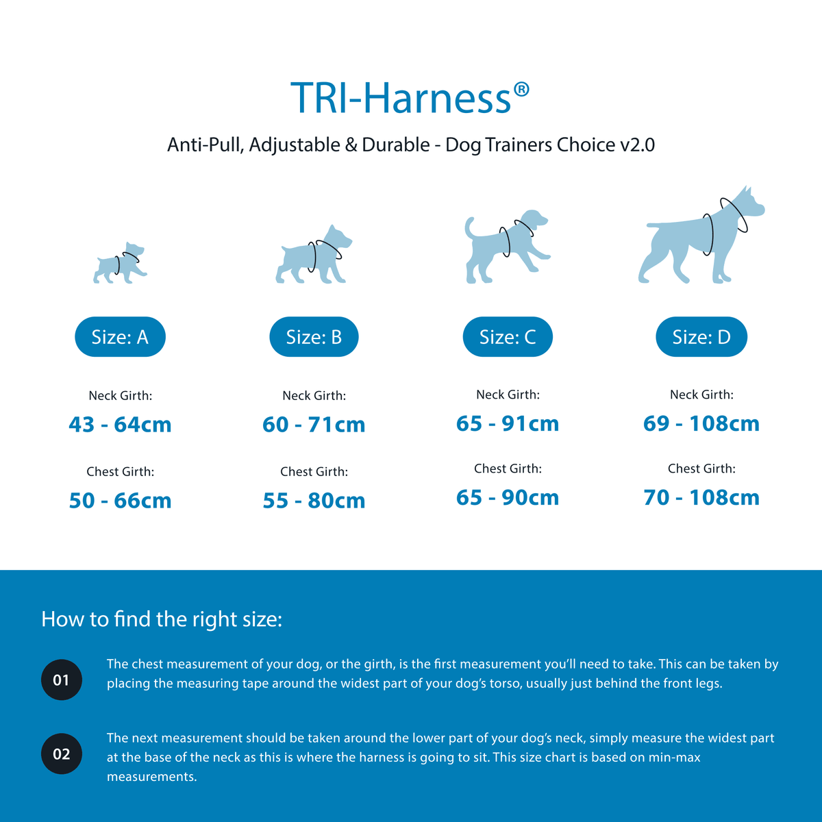 TRI-Harness® | No-Pull Dog Harnesses – BullyBillows