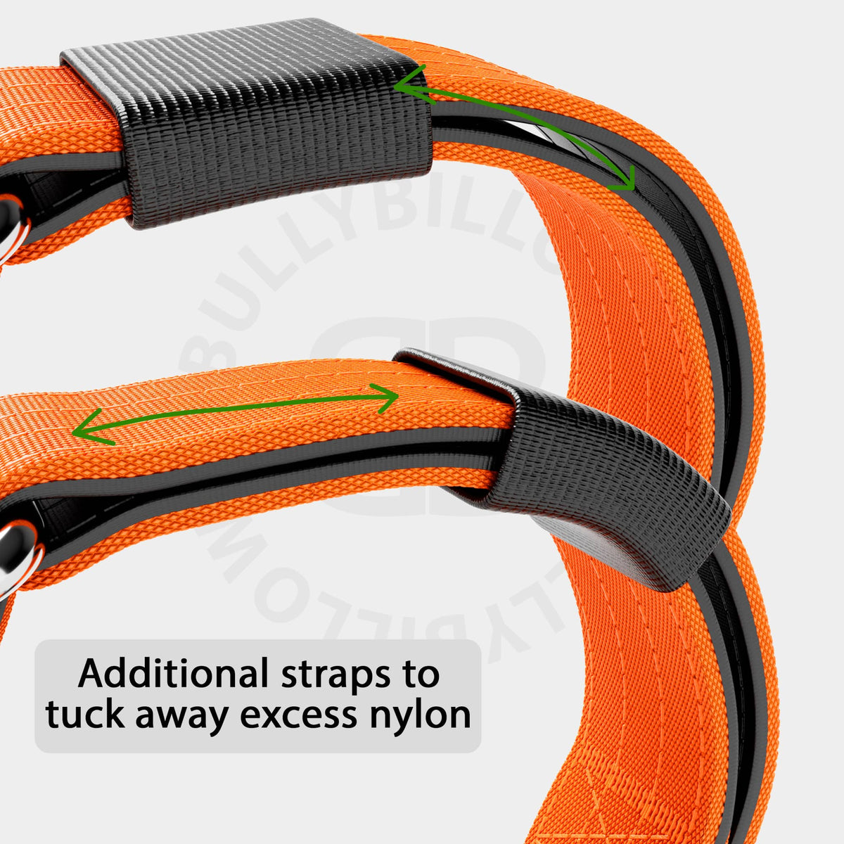 Training Anti Pull TRI-Harness® | M-XL Breeds - Orange – BullyBillows
